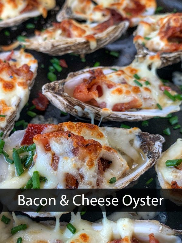 Bacon and Cheese Oysters - Grill Hunters