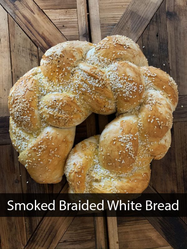 Smoked Braided White Bread - Grill Hunters