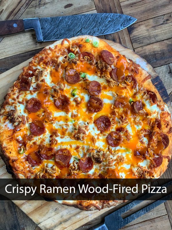 Crispy Ramen Wood-Fired Pizza - Grill Hunters