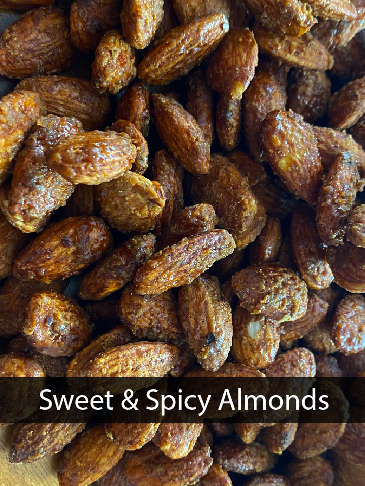 Smoked Sweet and Spicy Almonds - Grill Hunters